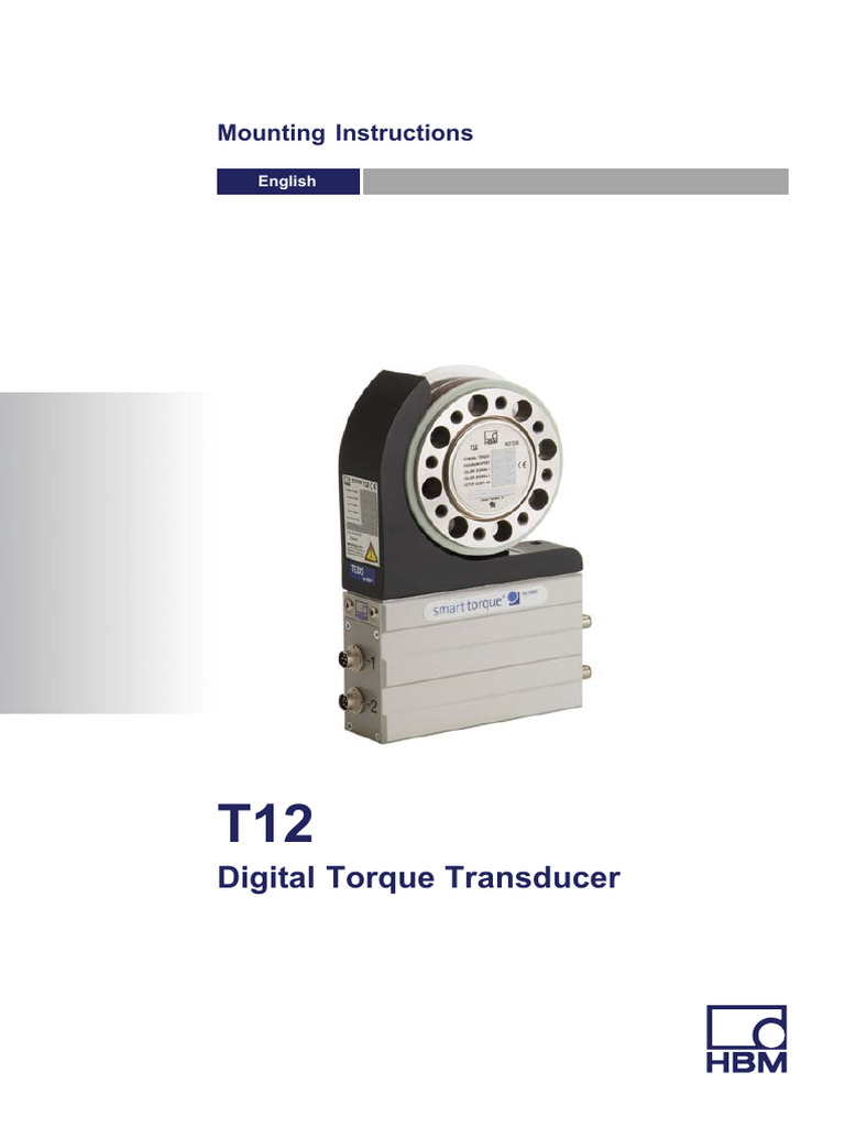 HBM Manual | PDF | Safety | Low Pass Filter