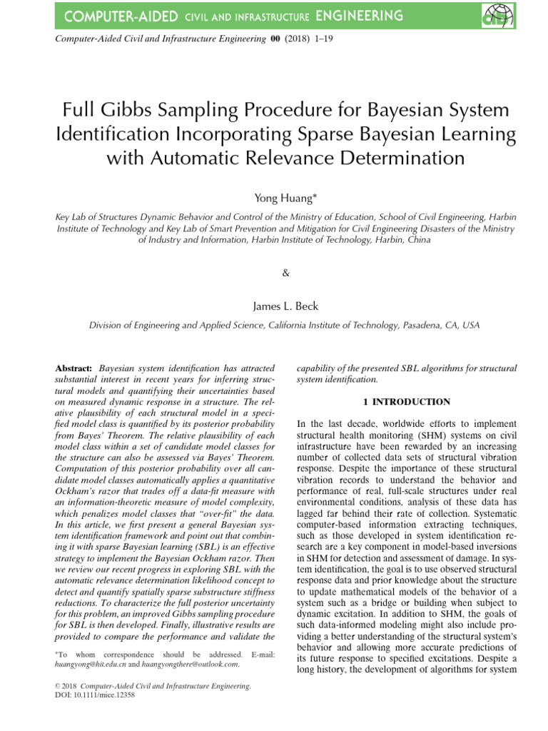Gibbs Improved Pdf Bayesian Inference Bayesian Network