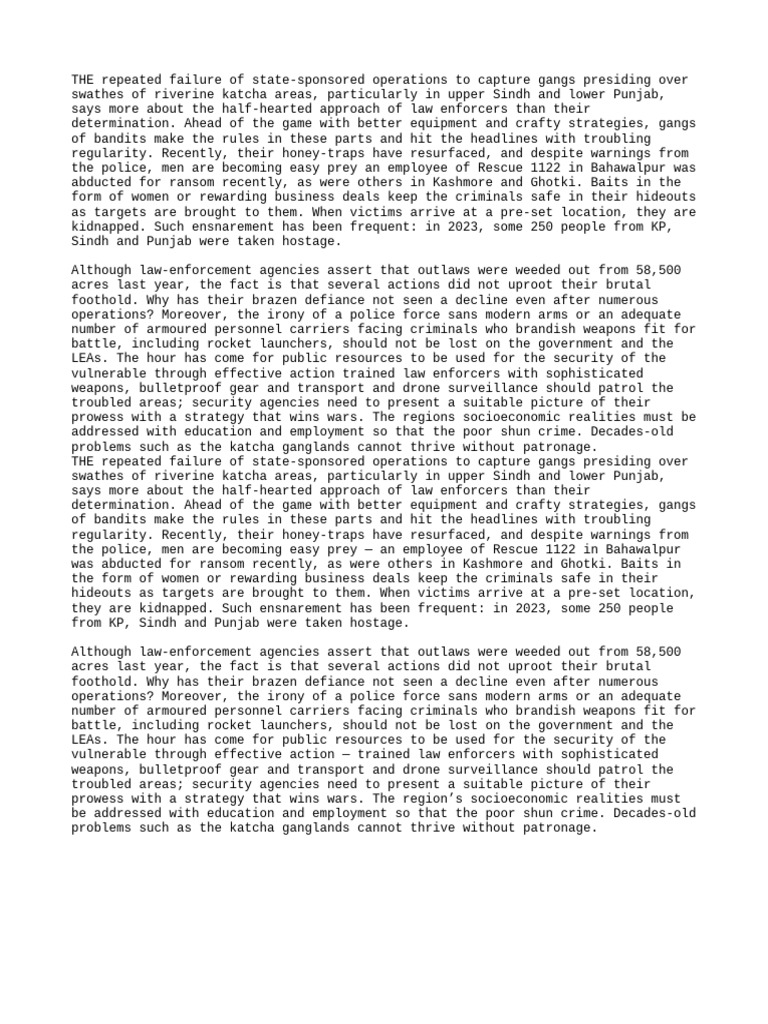 Typing Paragraph 2 | PDF | Police | National Security