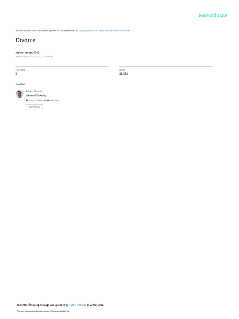 Viewcontent Cgi Pdf Divorce Marriage