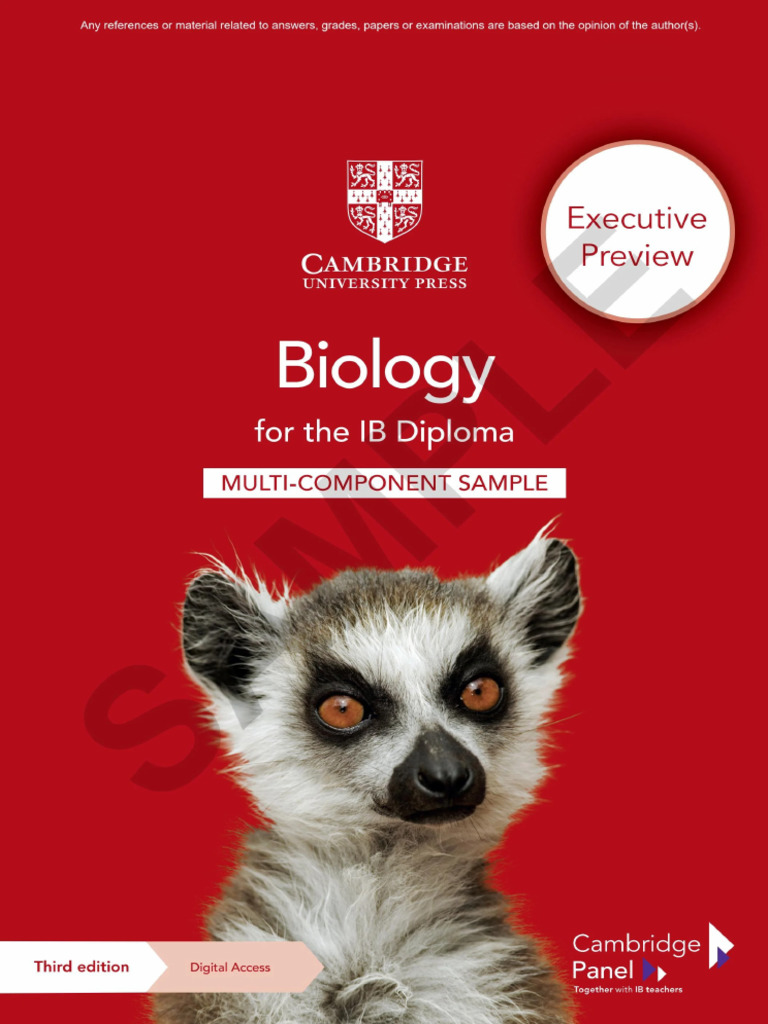 Preview of Biology For The IB Diploma Series | PDF