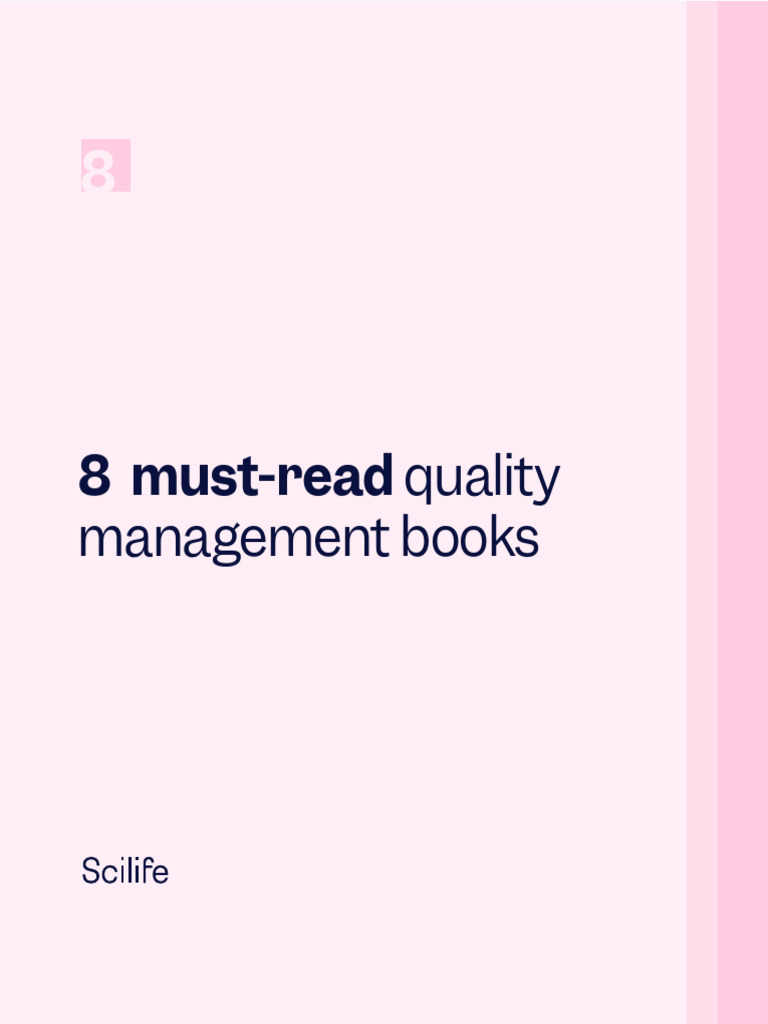 8 Must Read Quality Management Books 1707017084 | PDF | Six Sigma ...