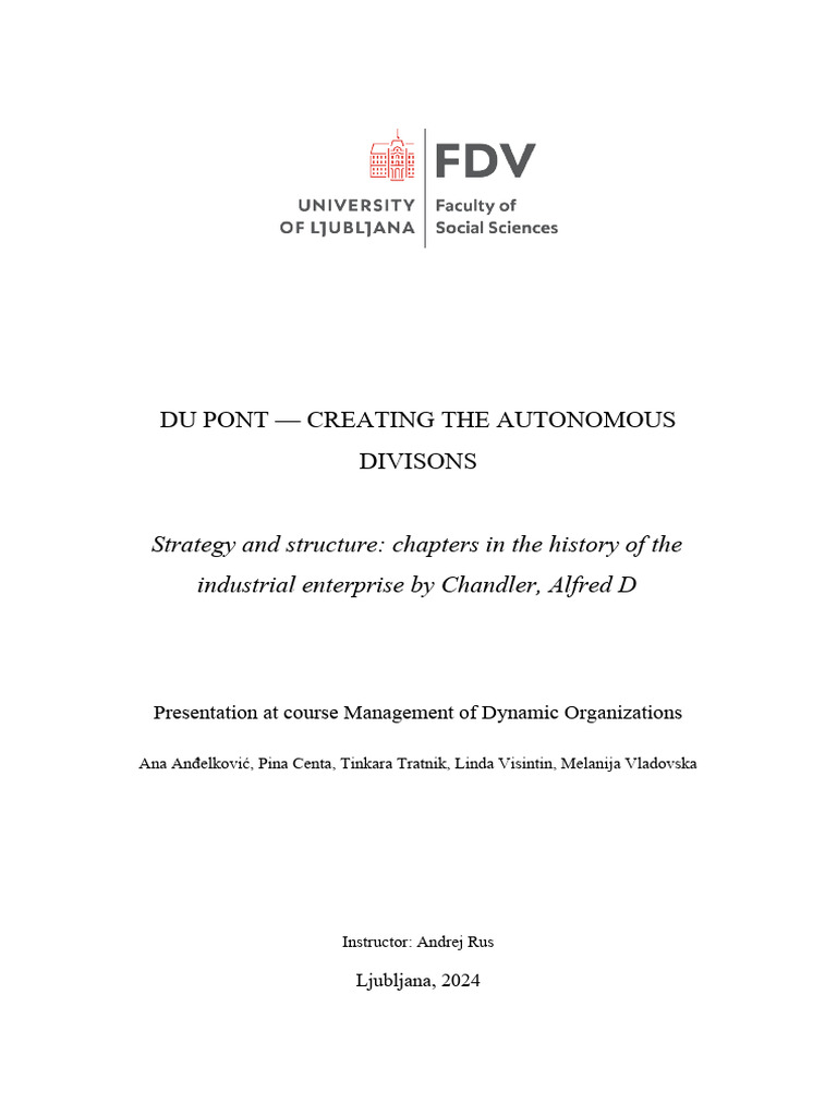 MDO - Chandler | PDF | Sales | Du Pont