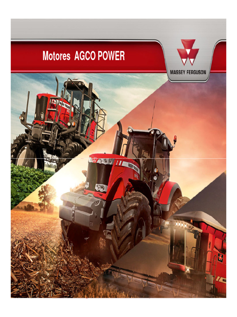 Capacitação em Motores AGCO POWER | PDF | Pistão | Motores
