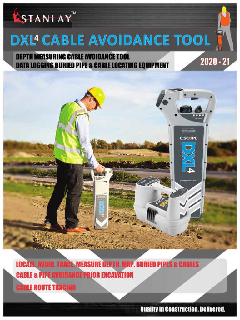 BuriedPipe&CableLocator - DXL4 Cable Avoidance Tool | PDF | Computers ...