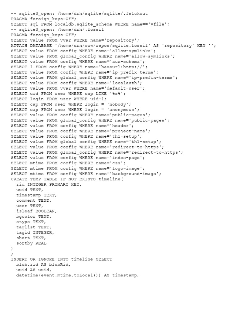 SQLite Query | PDF | Computer Programming | Information Technology Management