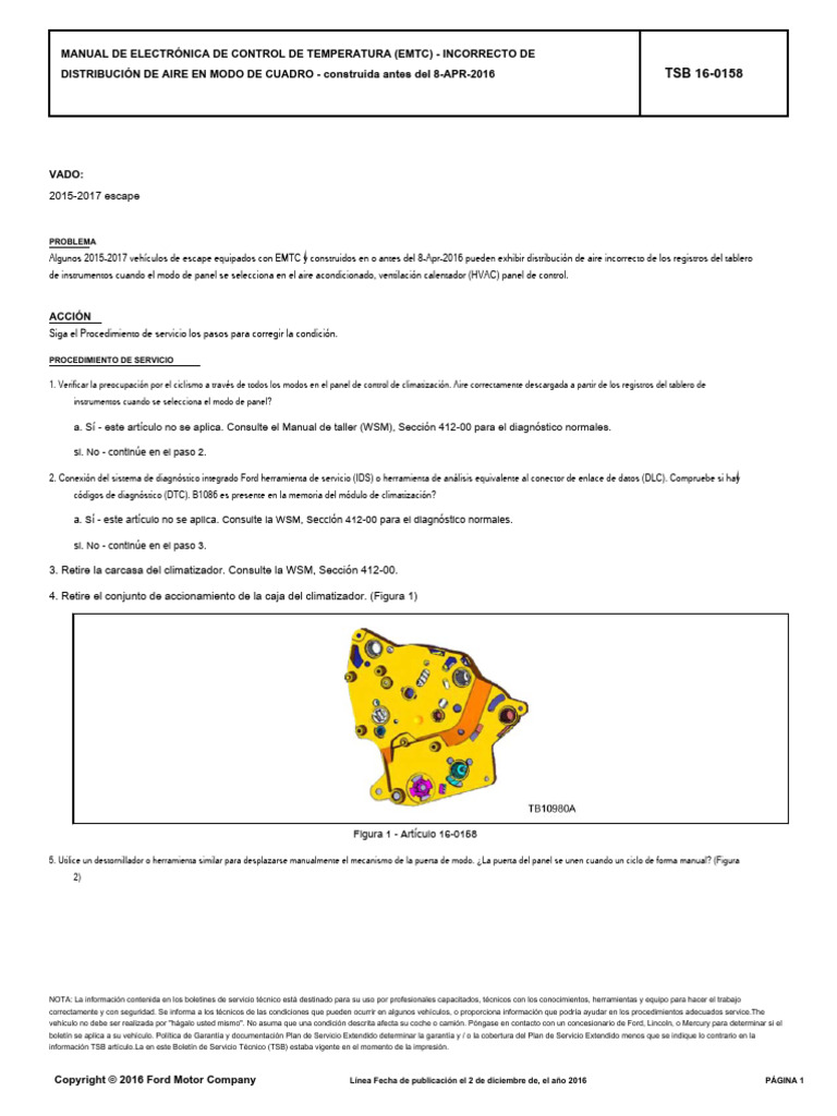 Escape Emtc Electrónica de Control de Temperatura | PDF