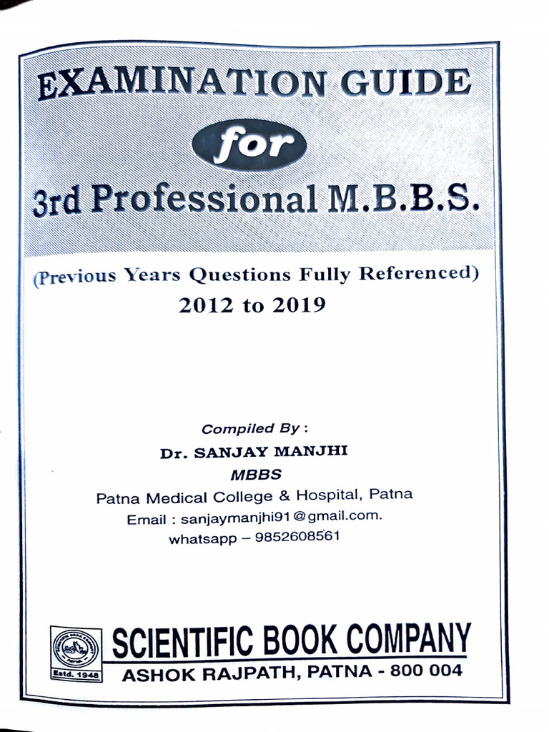 Third Year Pyq | PDF