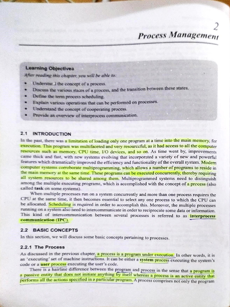 Process Management | PDF | Scheduling (Computing) | Process (Computing)