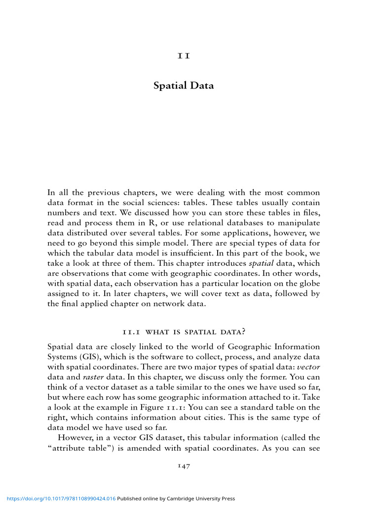 Spatial Data | PDF | Geographic Information System | Latitude