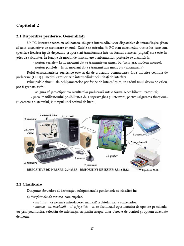 PCLP - Echipamente Periferice | PDF