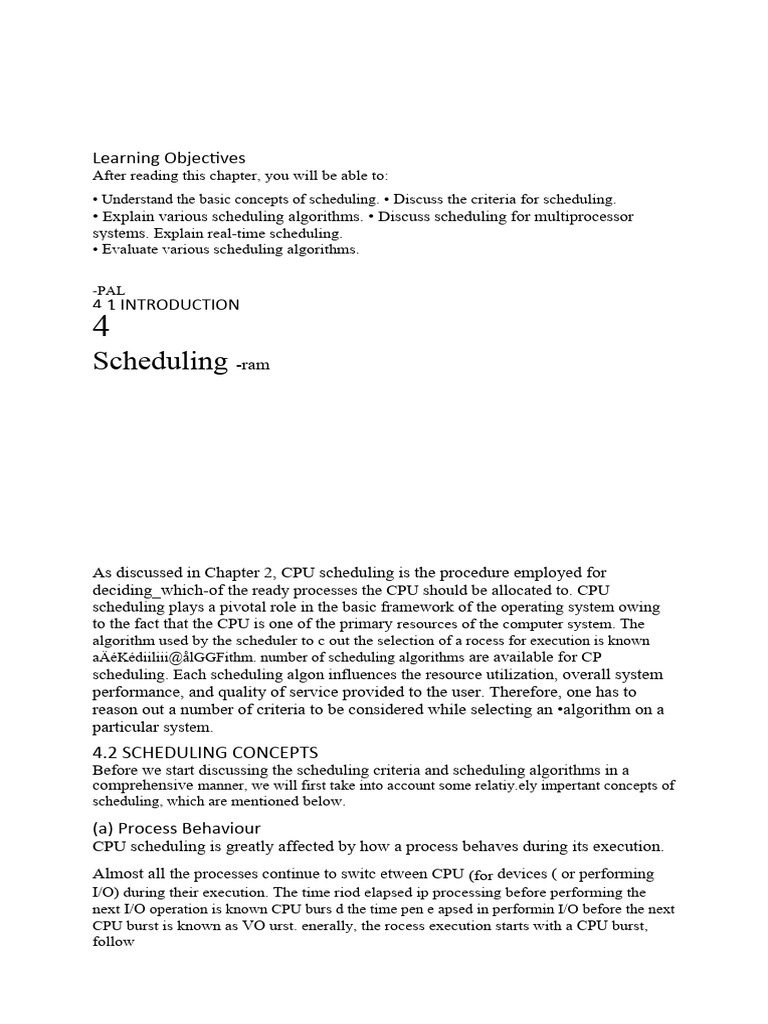 Scheduling Algorithm | PDF | Scheduling (Computing) | Process (Computing) Scheduling Algorithm | PDF | Scheduling (Computing) | Process (Computing)