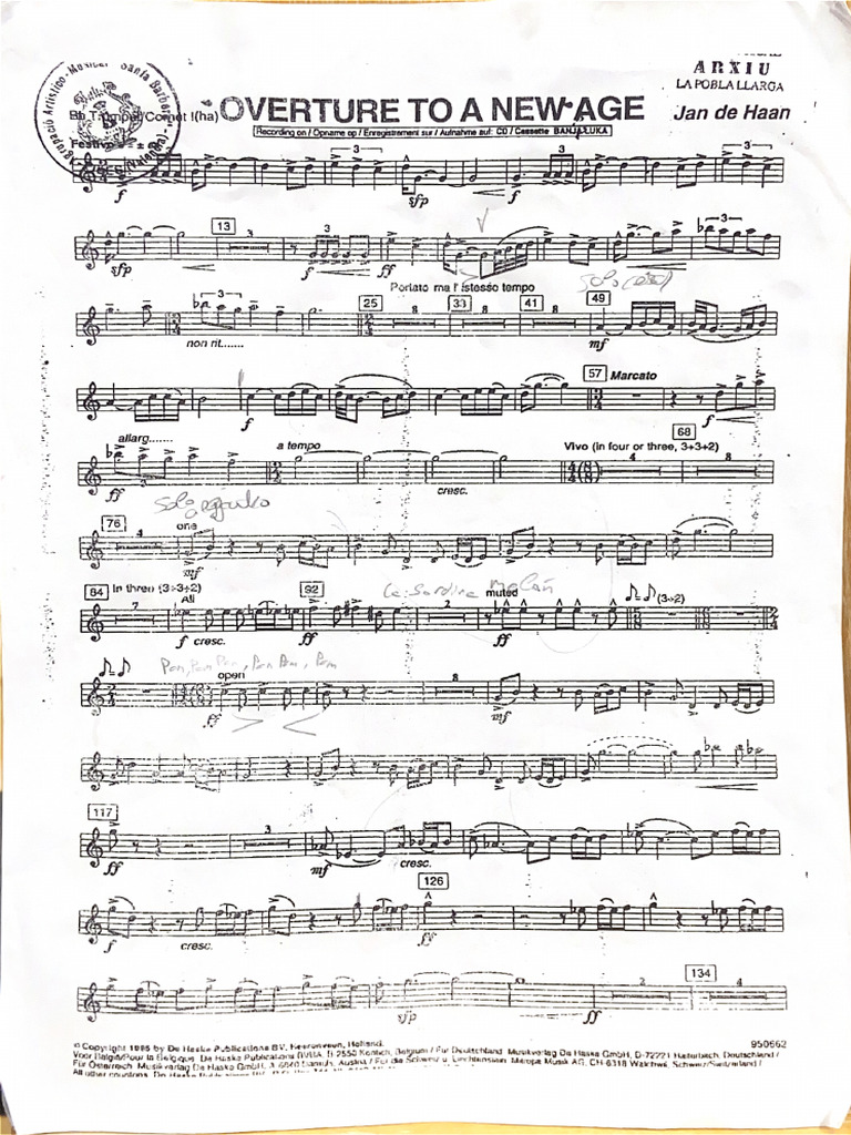 Overture Form A New Era | PDF