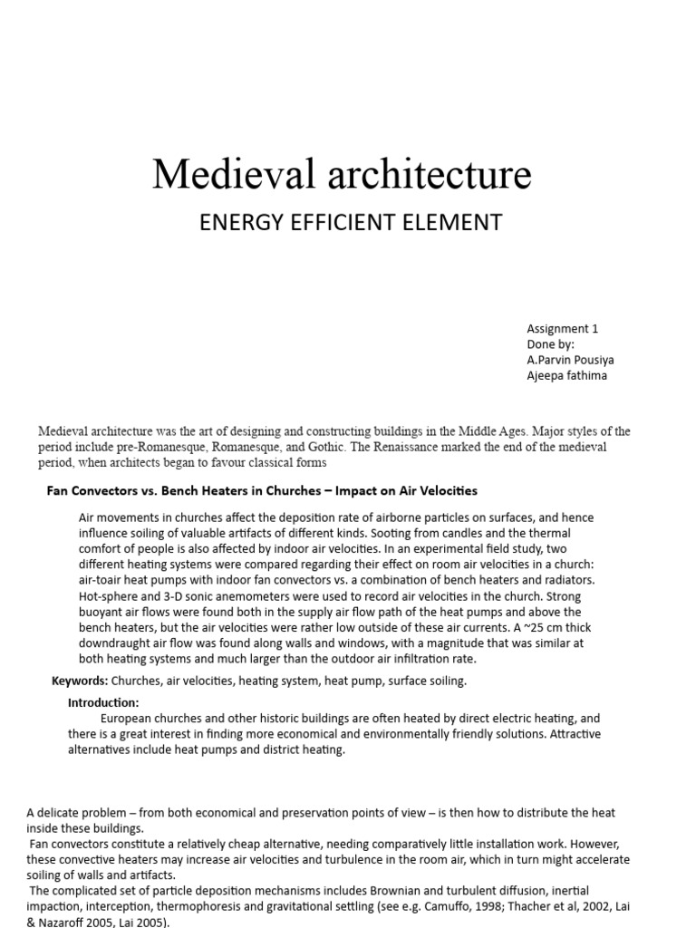 Energy Efficient Assignment 1 | PDF | Heat | Electric Heating Energy Efficient Assignment 1 | PDF | Heat | Electric Heating