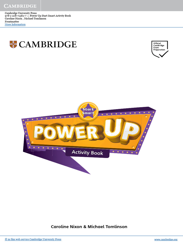 Power Up Start Smart Activity Book | PDF | Phonics | Toys