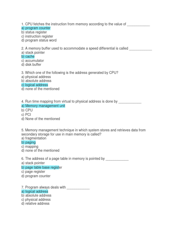 C3 Memory Managment - Nokey | PDF | Operating System | Graphical User Interfaces
