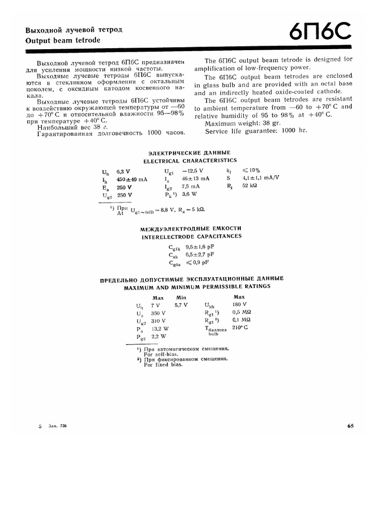 6P6S | PDF