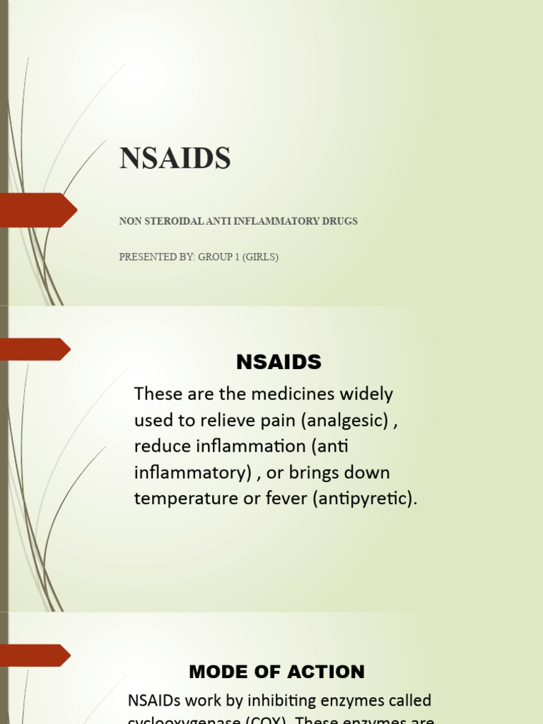 NSAIDS | PDF