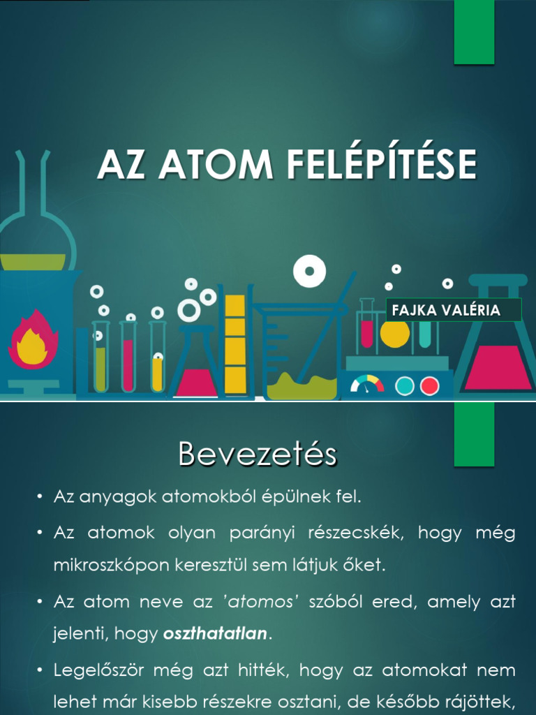 07 Atomok Felepitese | PDF
