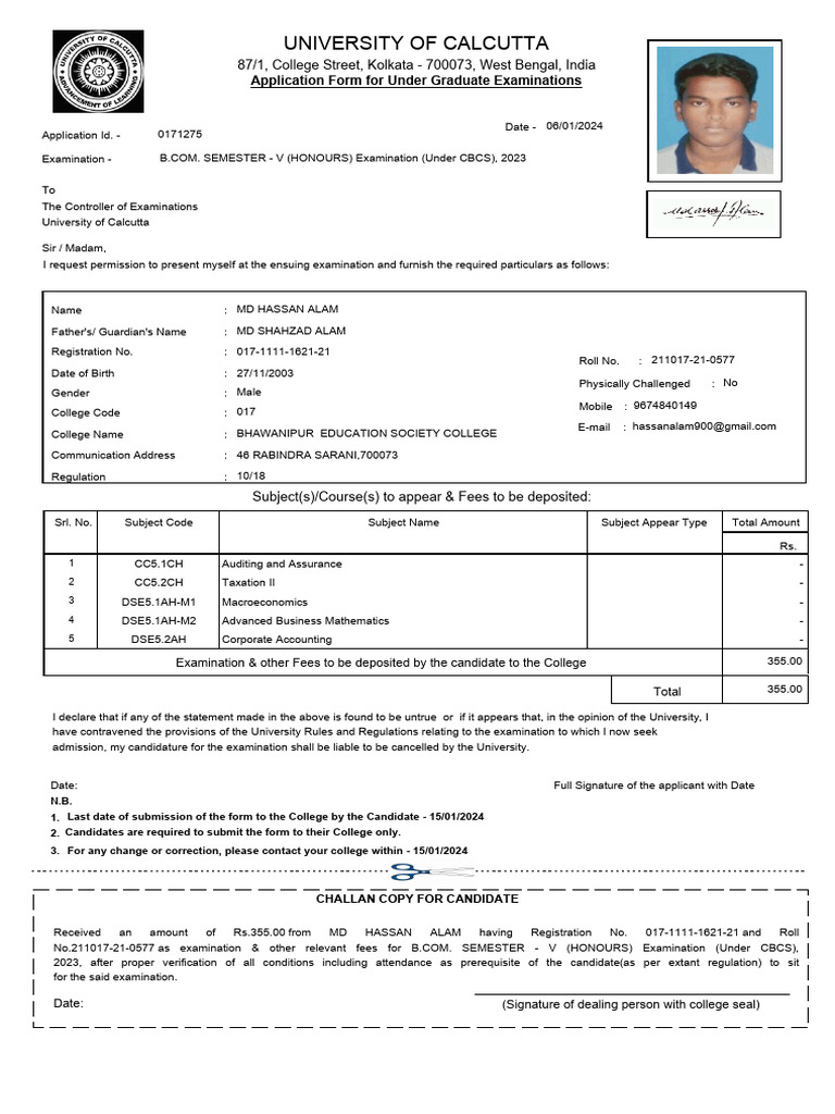 Enrolment - Form - 017 1111 1621 21 - 06 01 2024 - 12 02 | PDF | Government