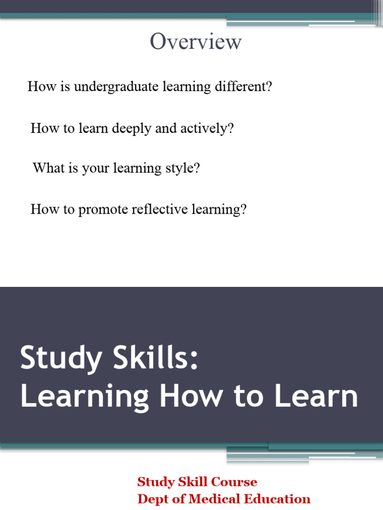 Deep Learning Strategies for Undergraduates | PDF | Learning | Learning ...