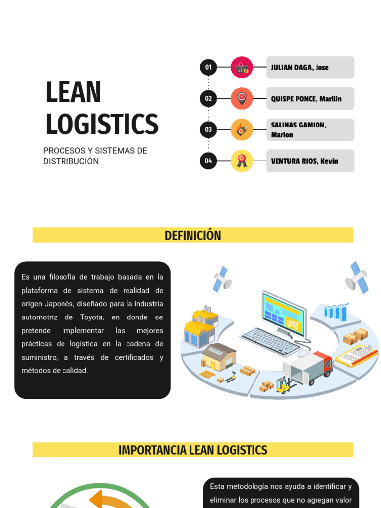 Lean Logistics | Descargar gratis PDF | Lean Manufacturing | Cadena de suministro