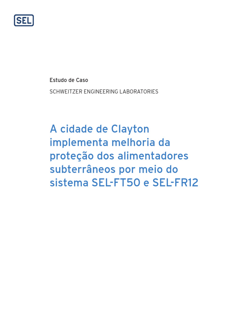 City of Clayton - Case Study - 20200923 - PT-BR | PDF | Rede de ...