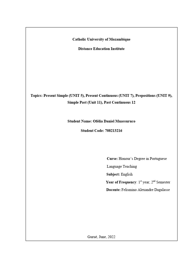 Assignment 2 English | PDF