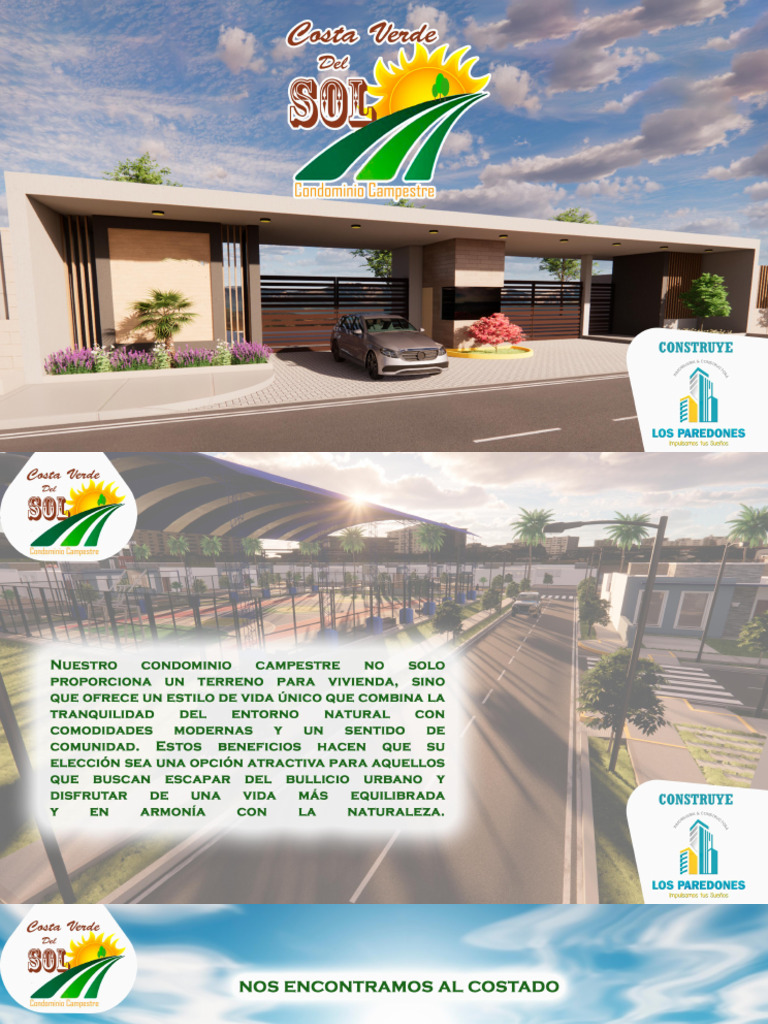 Brochure Costa Verde Del Sol | PDF
