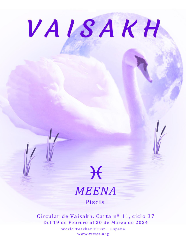 Circular de Vaisakh Piscis 2024 | PDF | Zodíaco | Prana