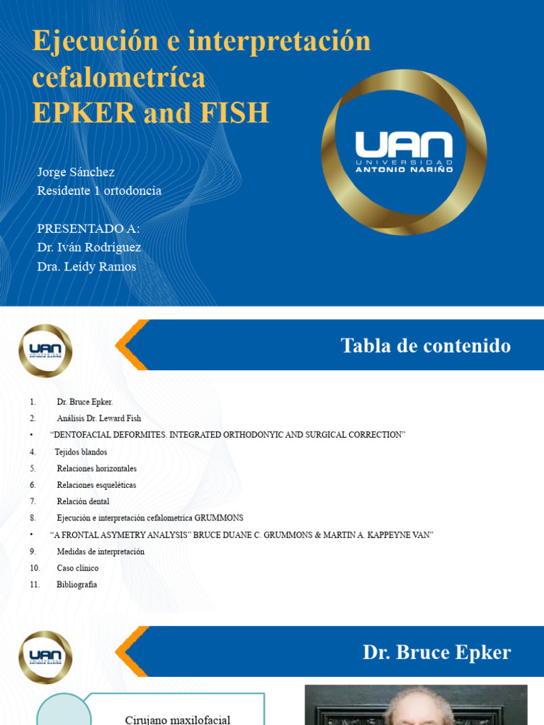 Seminario Diagnostico Epker & Fish | PDF | Boca | Anatomia dental