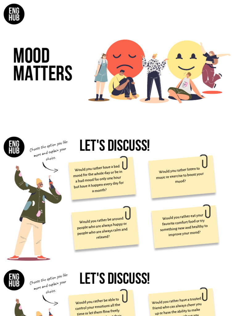 B1 Mood Matters TV | PDF | Mood (Psychology) | Mental Health
