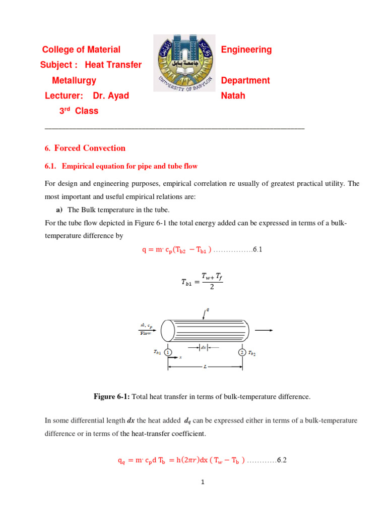 Forced Convection 140221 | PDF | Physics | Physical Phenomena