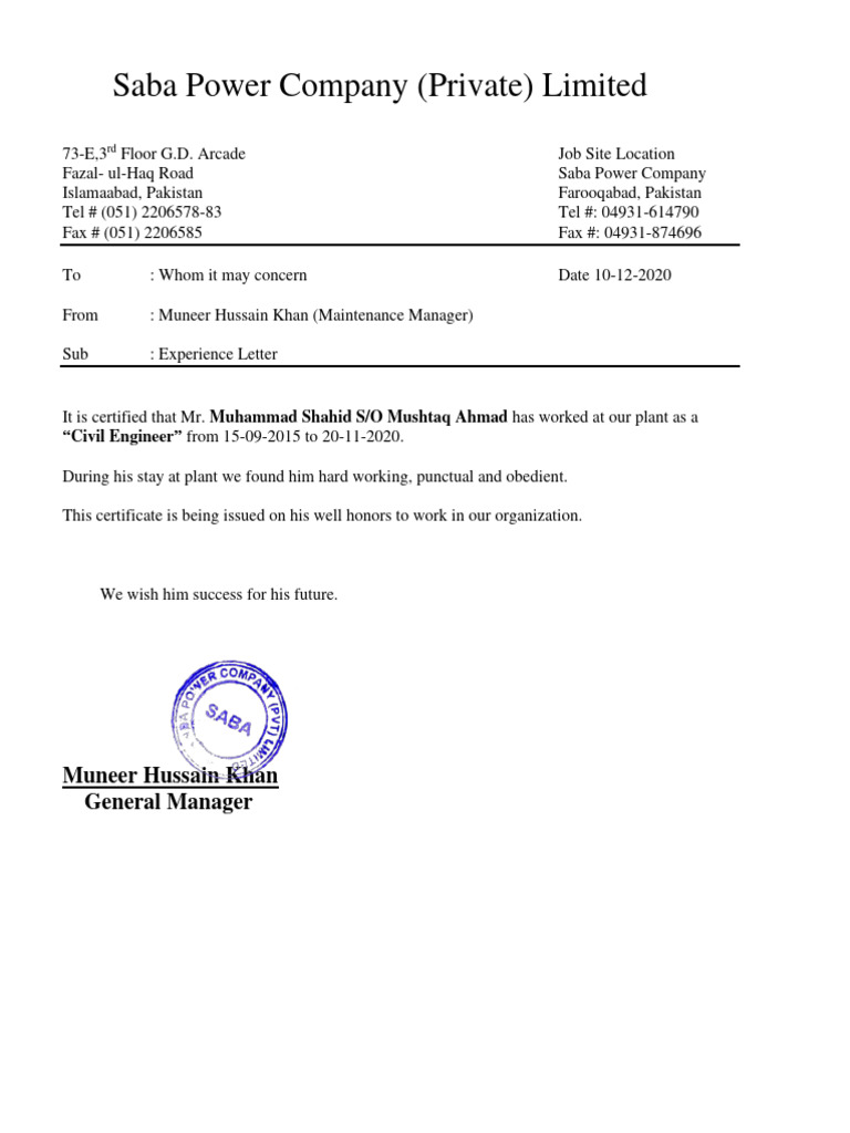 Saba Power Company | PDF