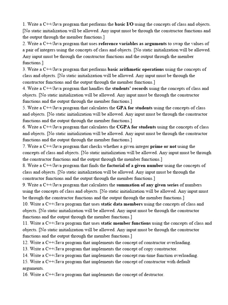 Assignment 2 | Download Free PDF | Method (Computer Programming) | C++
