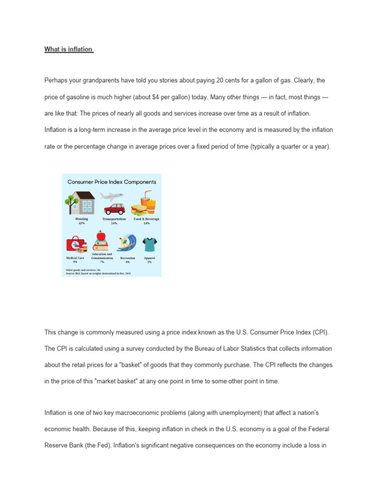 What Is Inflation | PDF