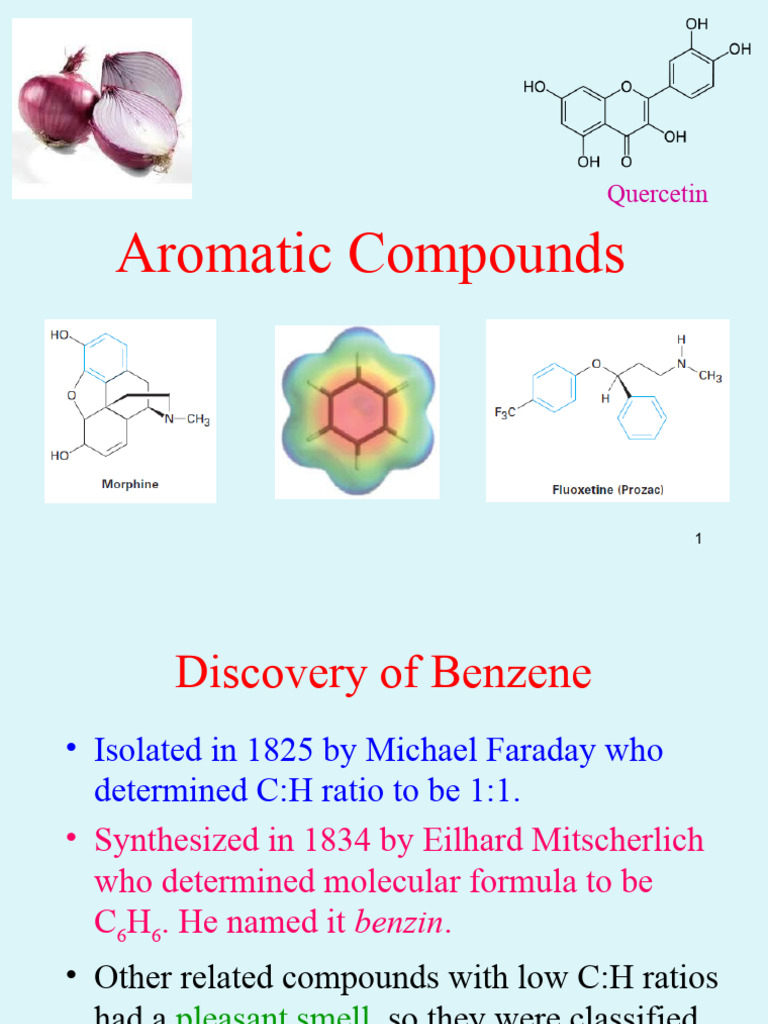Aromatic Compounds Edited | PDF | Aromaticity | Benzene
