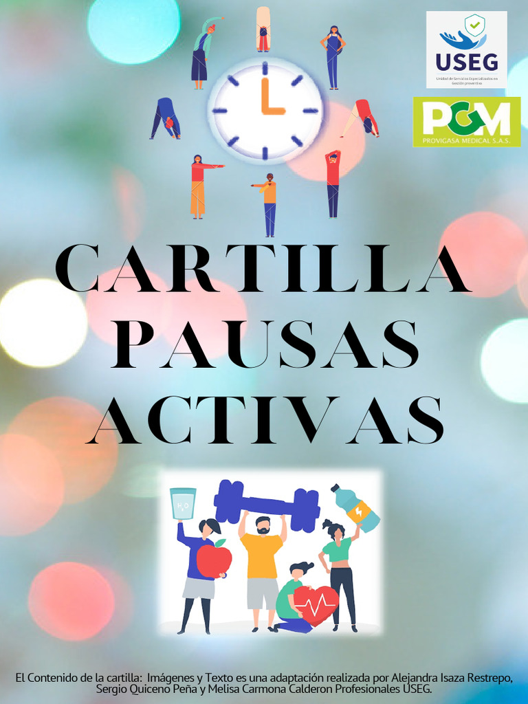 Cartilla Pausas Activas Provigasa 1 | PDF