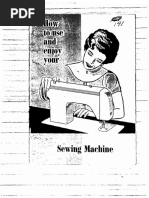Sewmor 606 Manual | PDF
