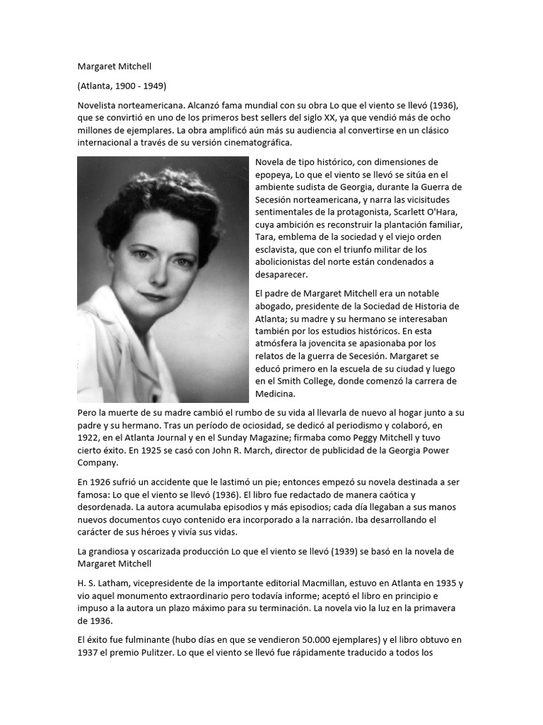 Margaret Mitchell | PDF