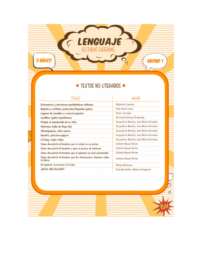 Text. No Literarios Oa15 | PDF