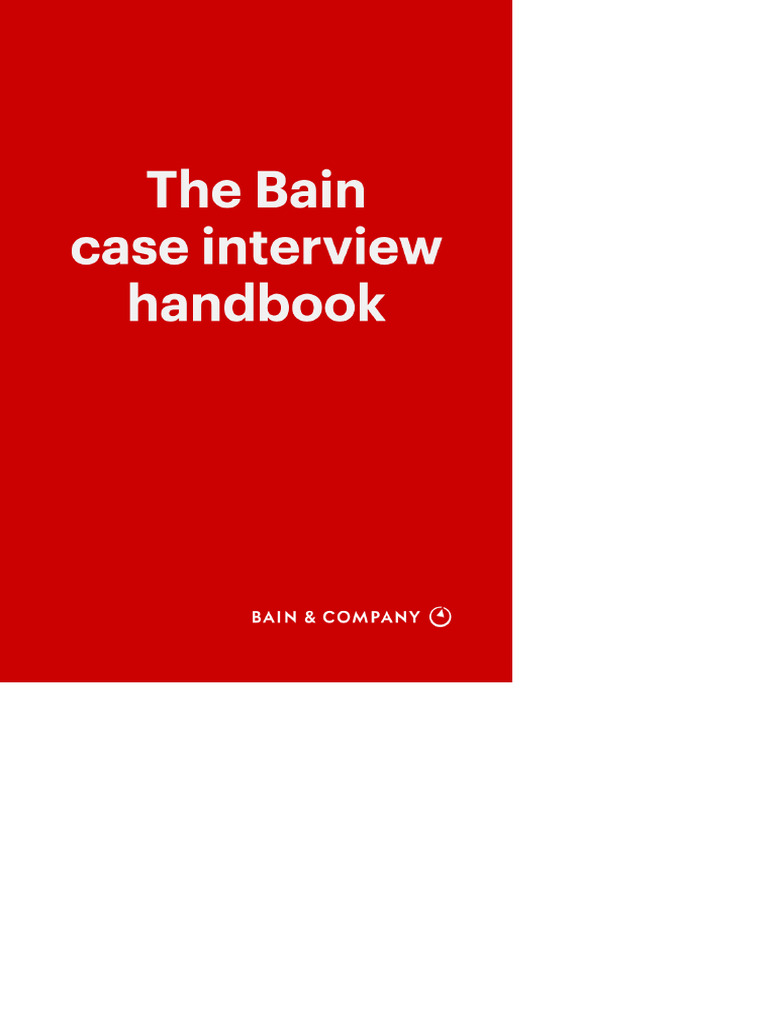 Bain Casehandbook 2021 - TOAZ - Info | PDF