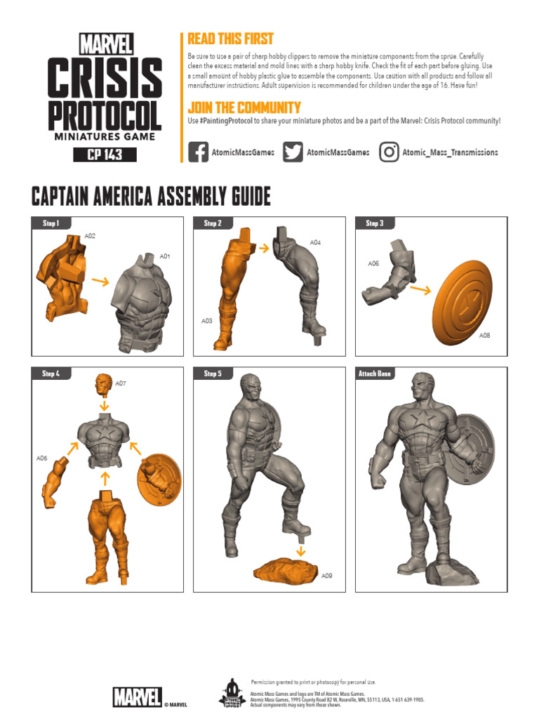 CP143 EarthsMightiest Assembly | PDF