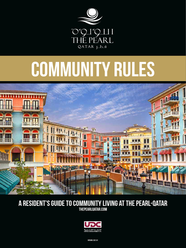 Community Rules 2021 | PDF | Traffic | Pet