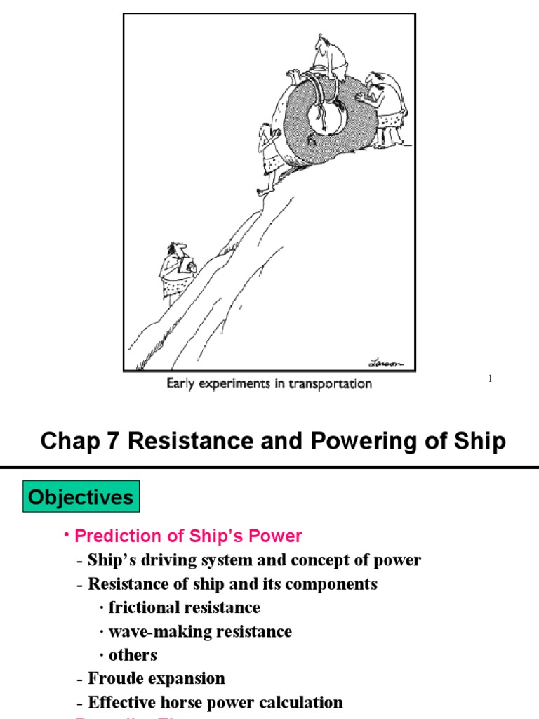Ship Resistance and Powering Factors | PDF | Drag (Physics) | Propeller