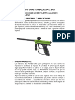 PAINTBALL | PDF | Armas de proyectiles | Puntería
