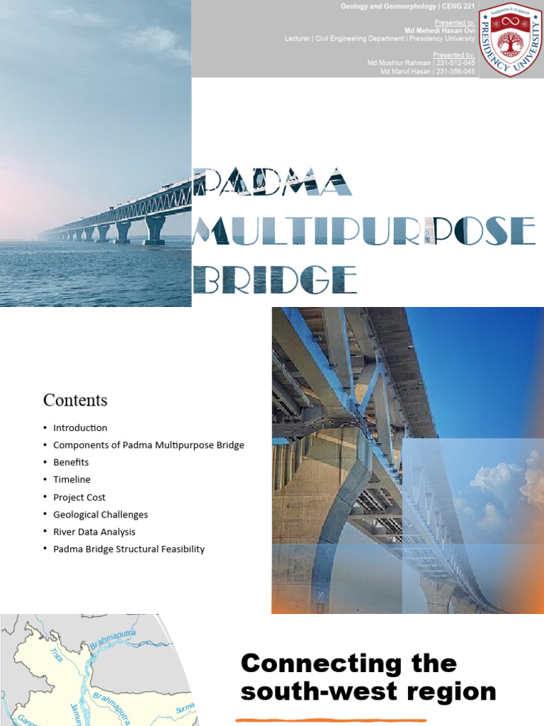 Padma Multipurpose Bridge | PDF | Deep Foundation | River