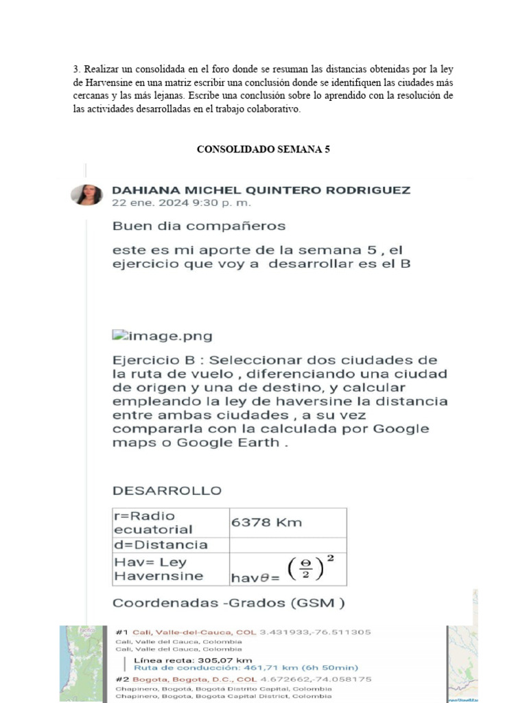 Consolidado Semana 5 Calculo 1 | PDF