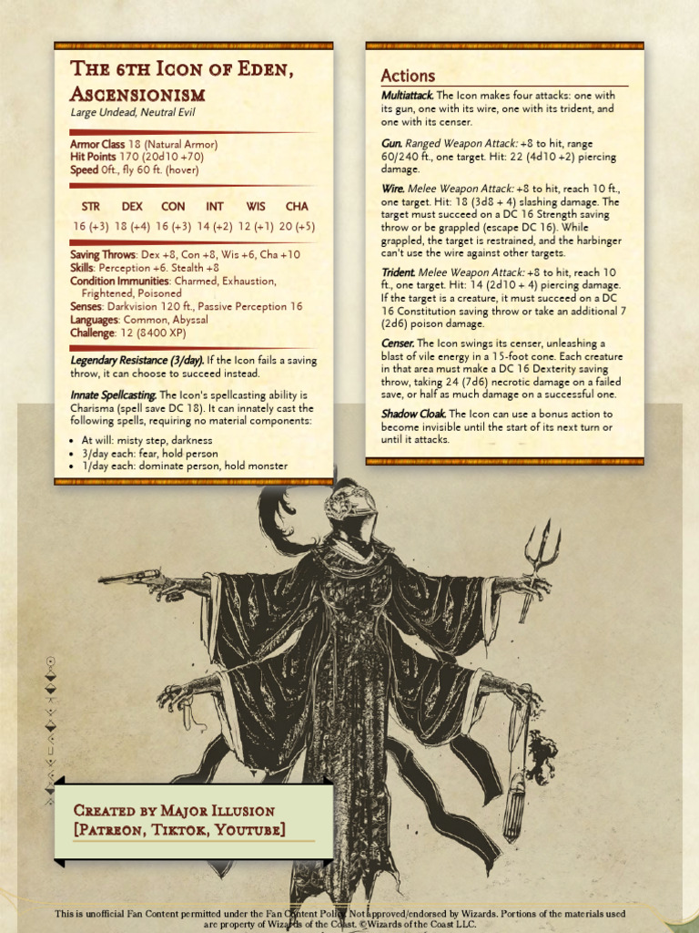 The 6th Icon of Eden; Ascensionism | PDF