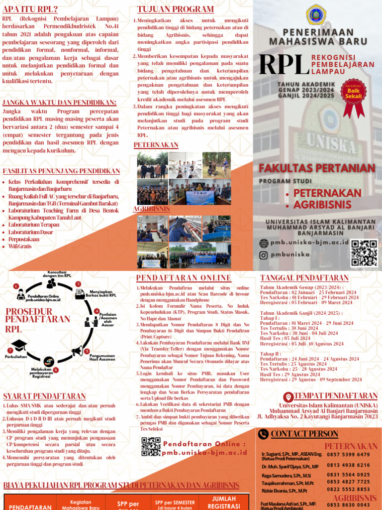 Brosur RPL Faperta 2024 | PDF